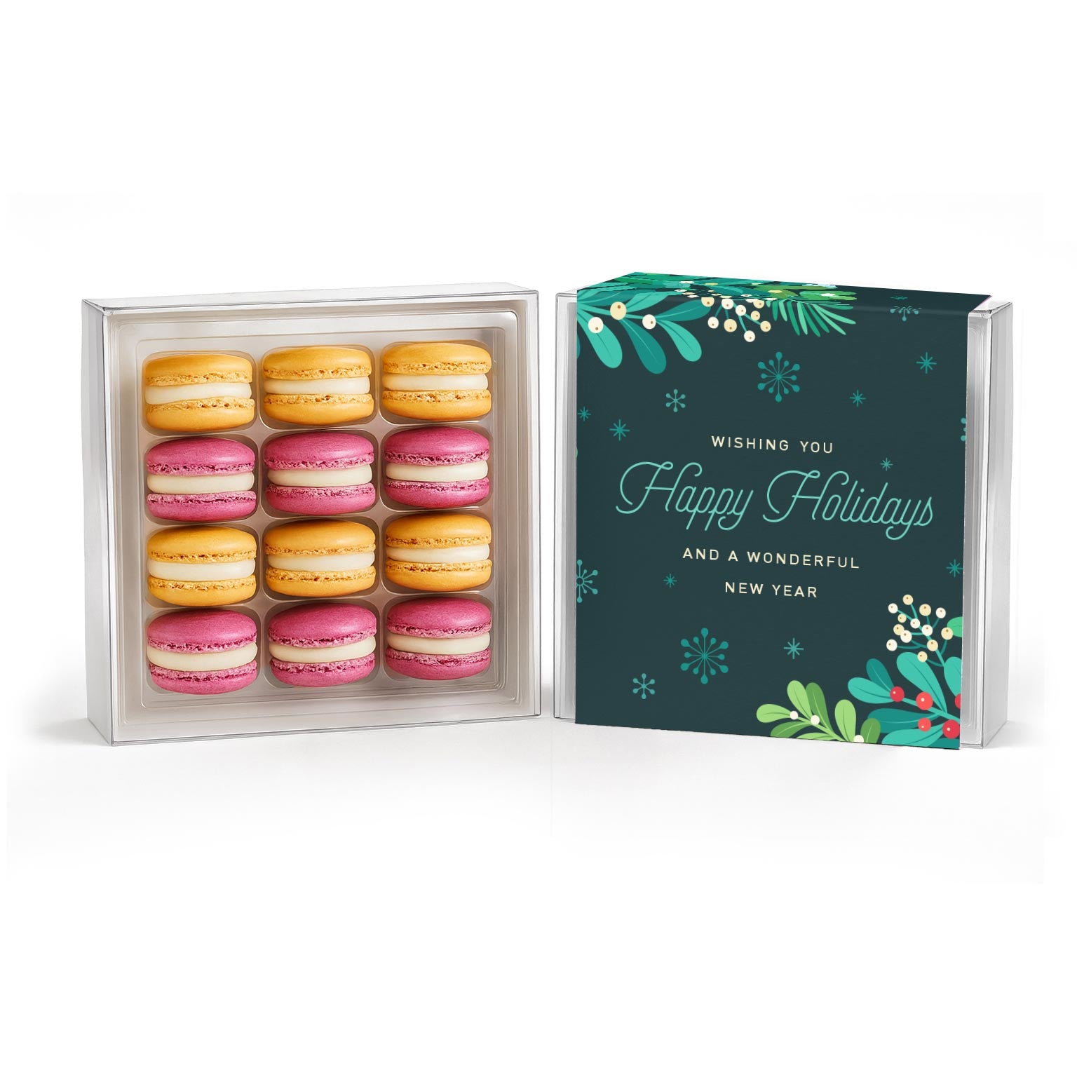 Gourmet Macaron Gift Box (12pc) | Corporate Gifts by Chocomize
